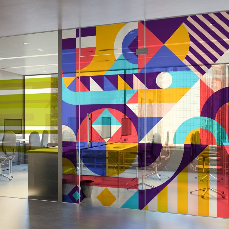 Glass Stickers for Windows, Doors | Frosted Glass Stickers Printing